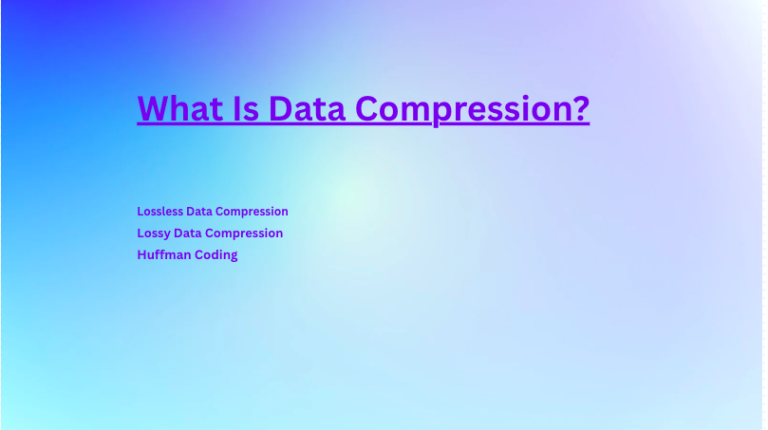 Data Compression Decoded: How to Shrink Files Without Losing Quality ...